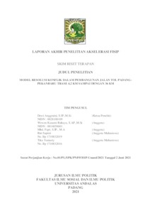 Laporan Penelitian - Document Repository Universitas Andalas
